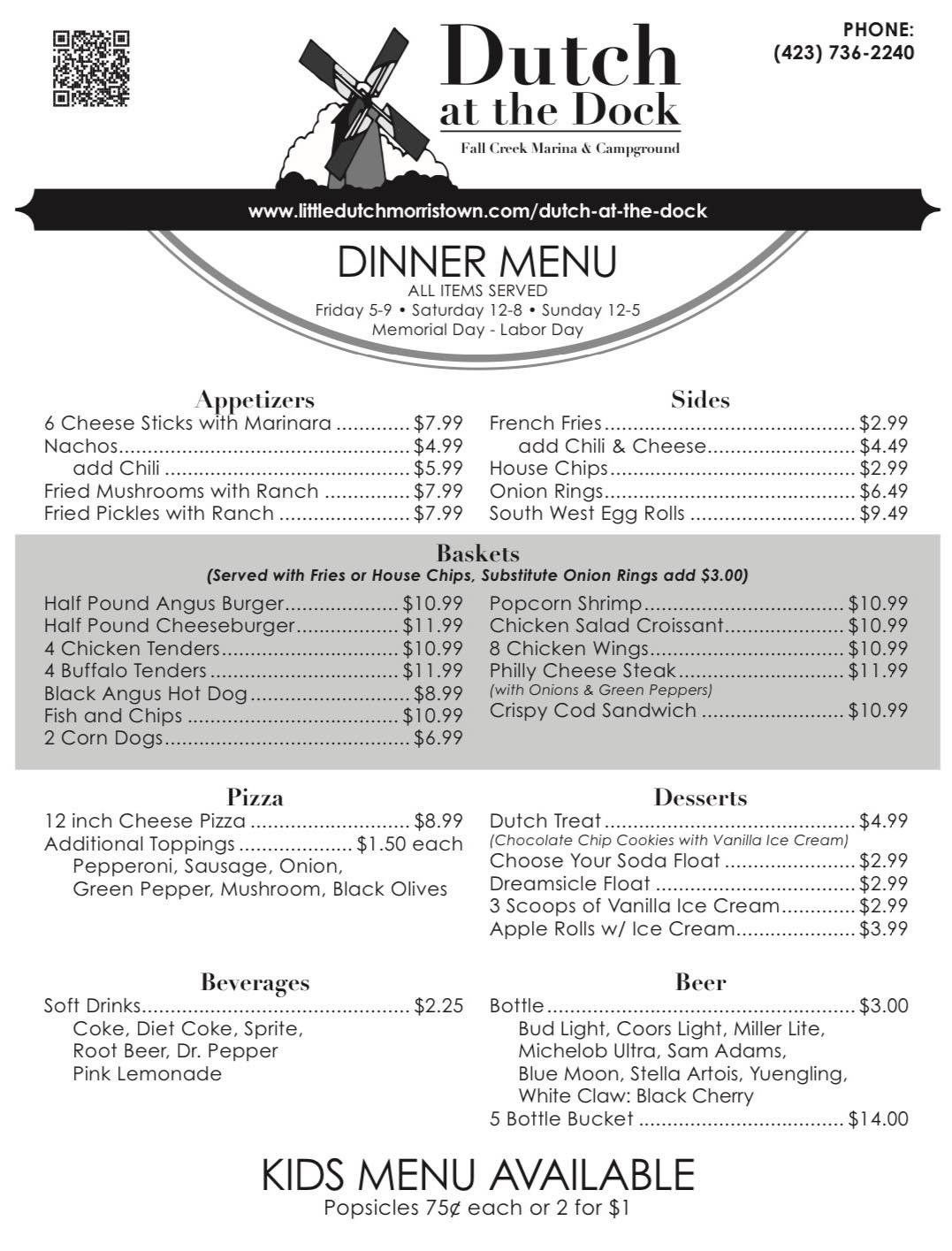 Dutch at the Dock – Little Dutch Restaurant